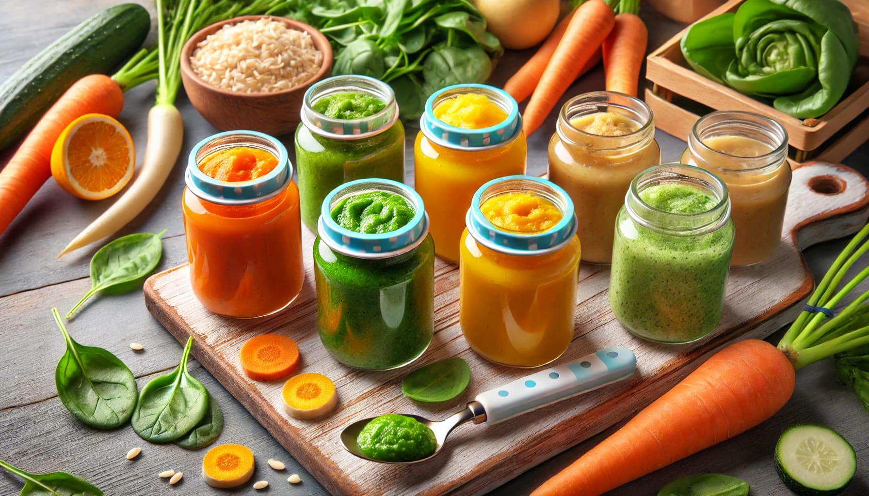 🍎🥕 Potitos Caseros para Bebés: Recetas Naturales y Nutritivas 👶